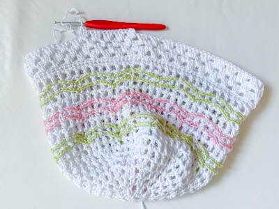 Crochet Summer Beach Sun Hat Pattern - Pam's Cozy Corner