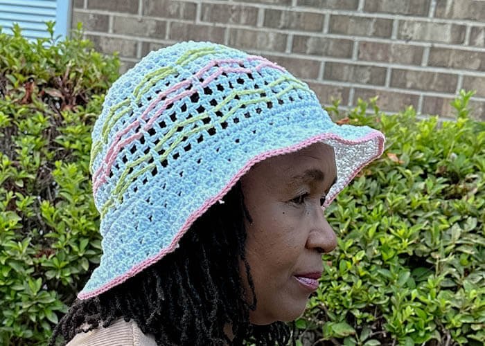 Crochet Summer Beach Sun Hat Pattern - Pam's Cozy Corner
